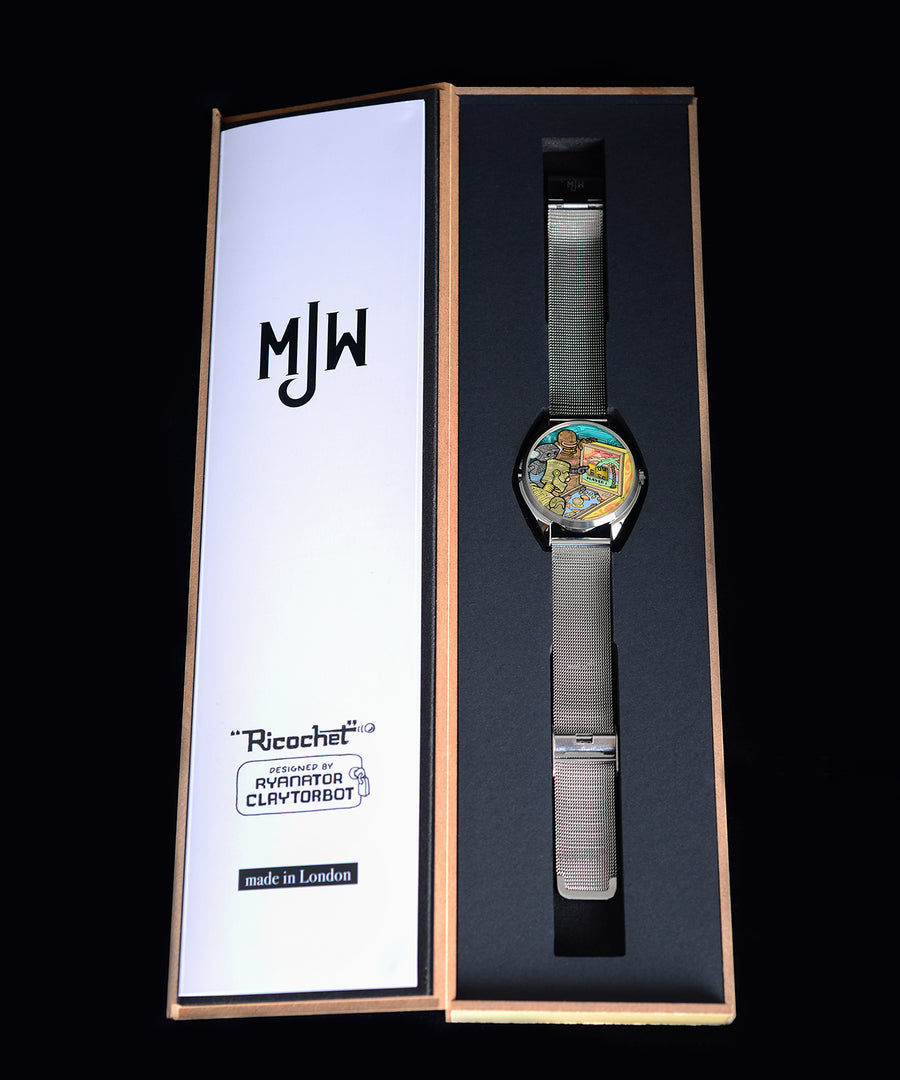 Ricochet | Pinball inspired watch | Ryan Claytor X Mr Jones Watches