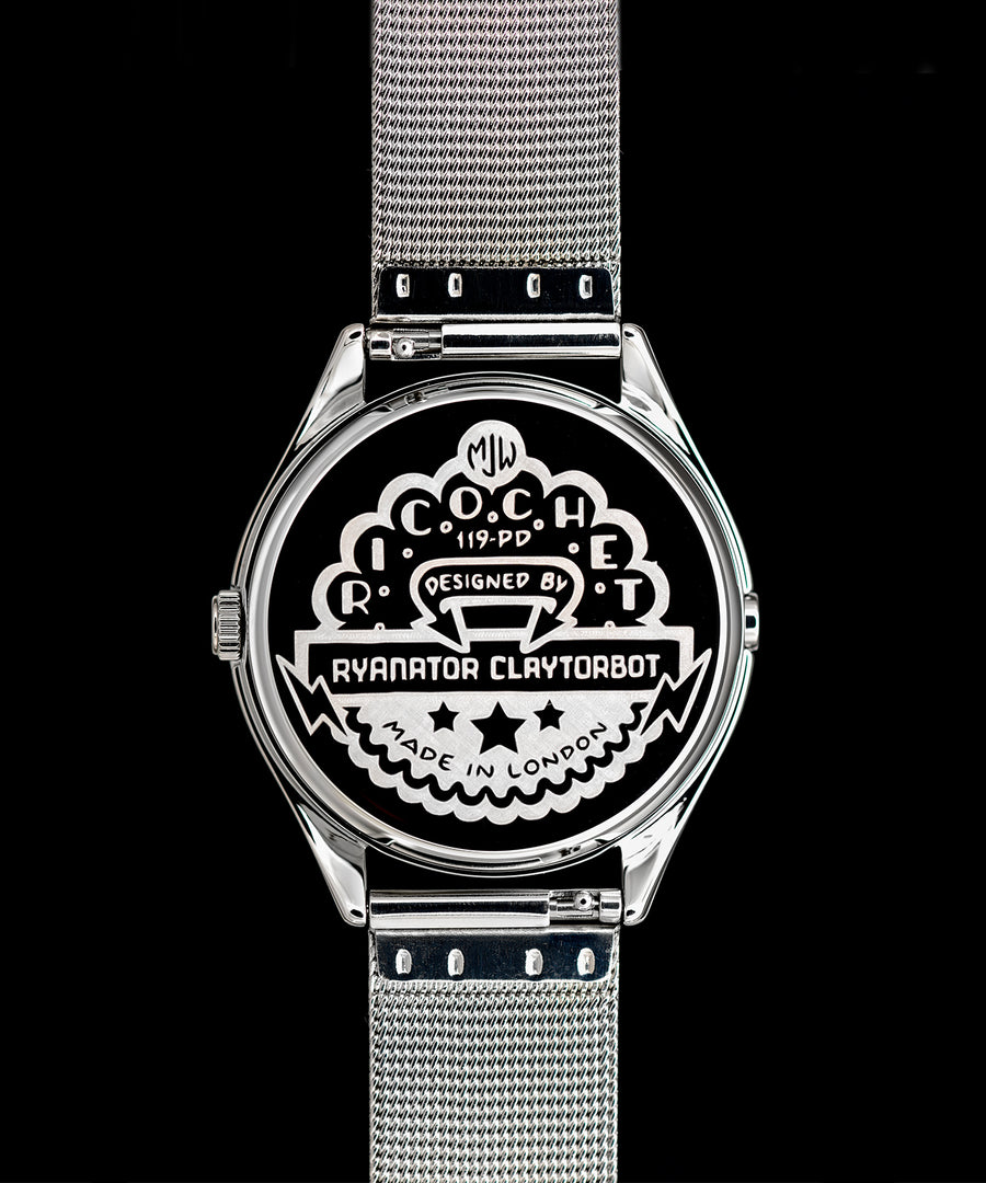 Ricochet | Pinball inspired watch | Ryan Claytor X Mr Jones Watches