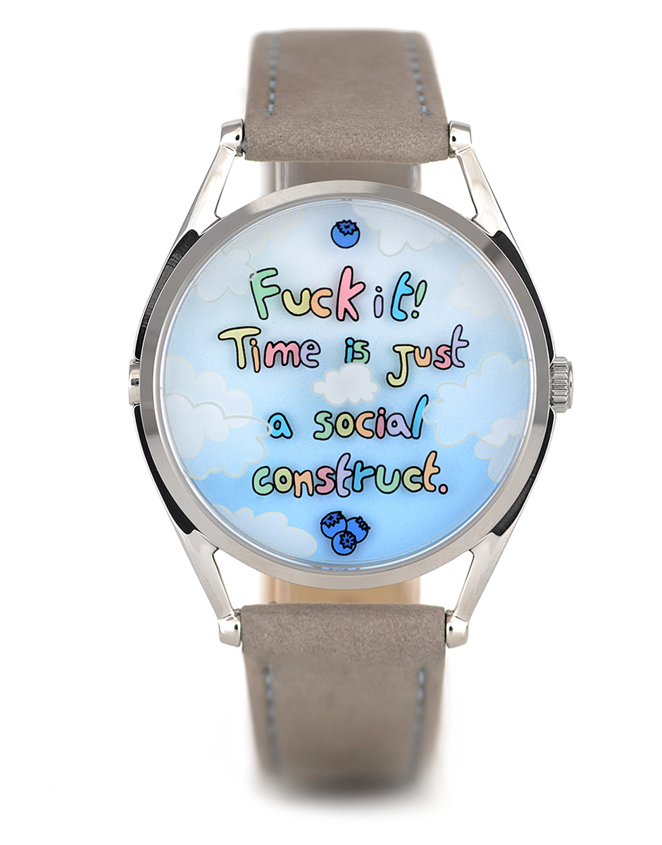 Blueberry Late! | Rebellious watch | Ana Dias X Mr Jones Watches