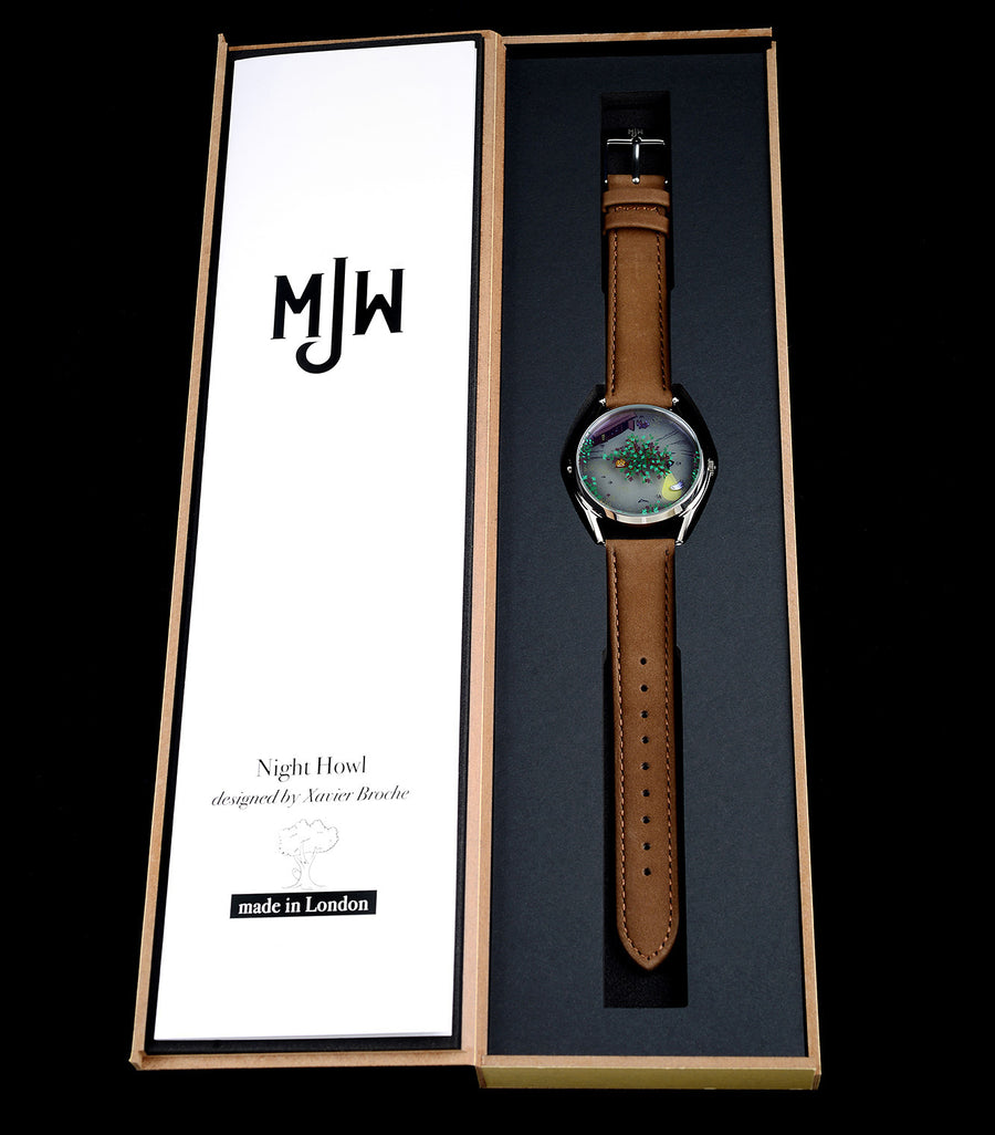 Night Howl watch | Xavier Broche X Mr Jones Watches