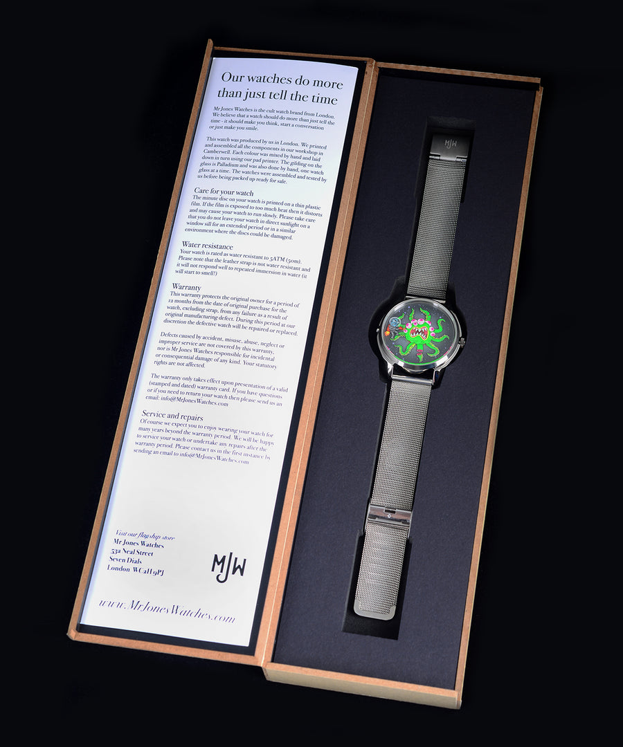 Monster Melter 3000 | Monster watch | Onorio D'Epiro X Mr Jones Watches