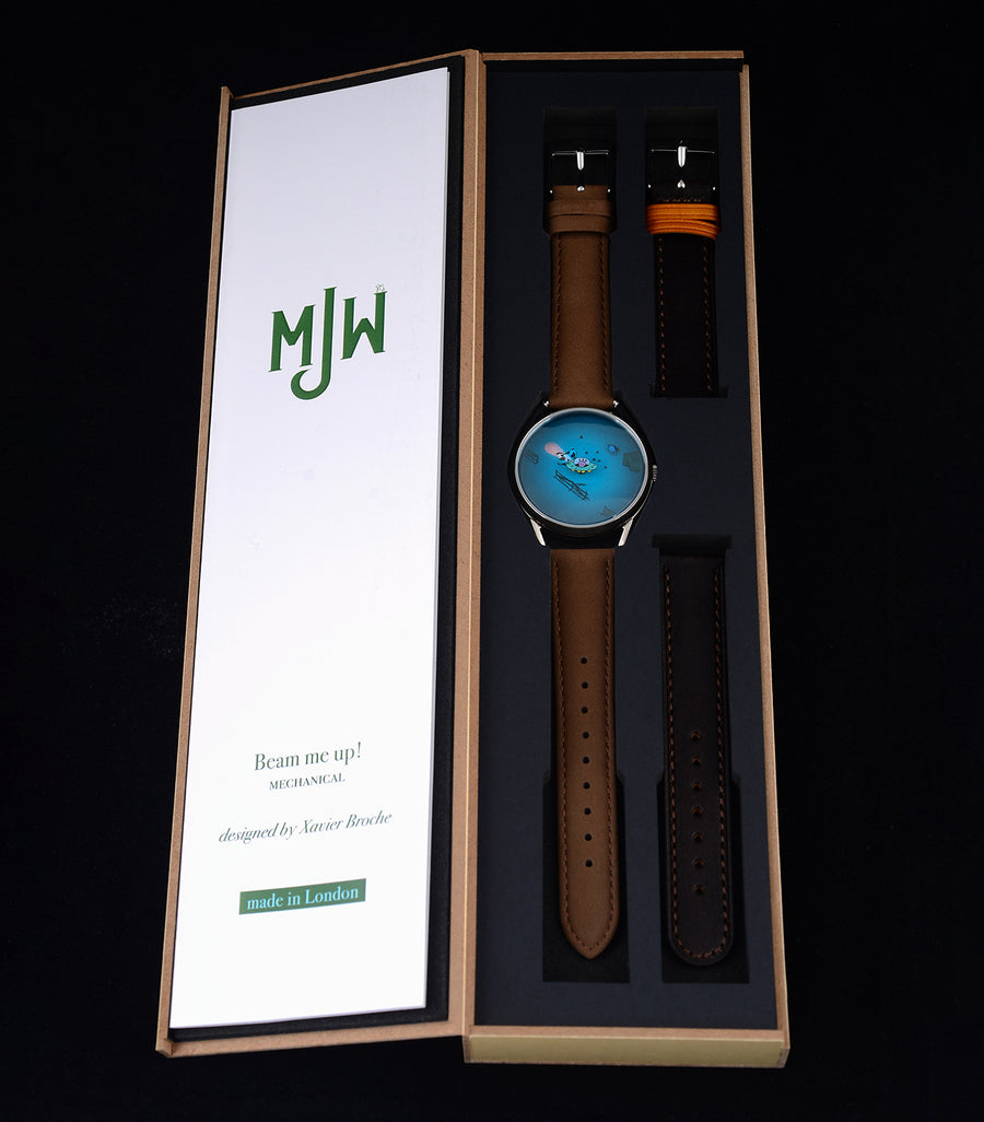 Beam me up! mechanical | UFO watch | Xavier Broche X Mr Jones Watches