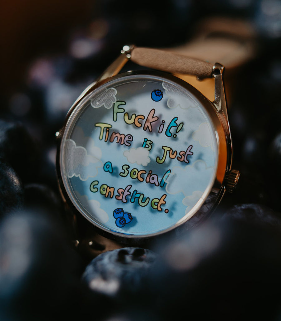 Blueberry Late! | Rebellious watch | Ana Dias X Mr Jones Watches