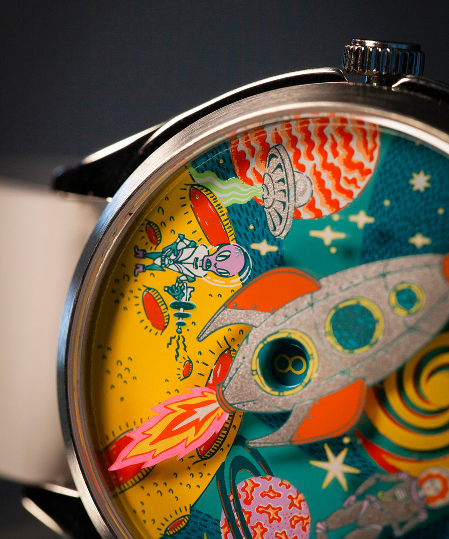 Continuum | Space watch | Jacqueline Colley X Mr Jones Watches