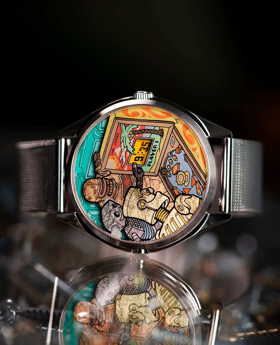Ricochet | Pinball inspired watch | Ryan Claytor X Mr Jones Watches