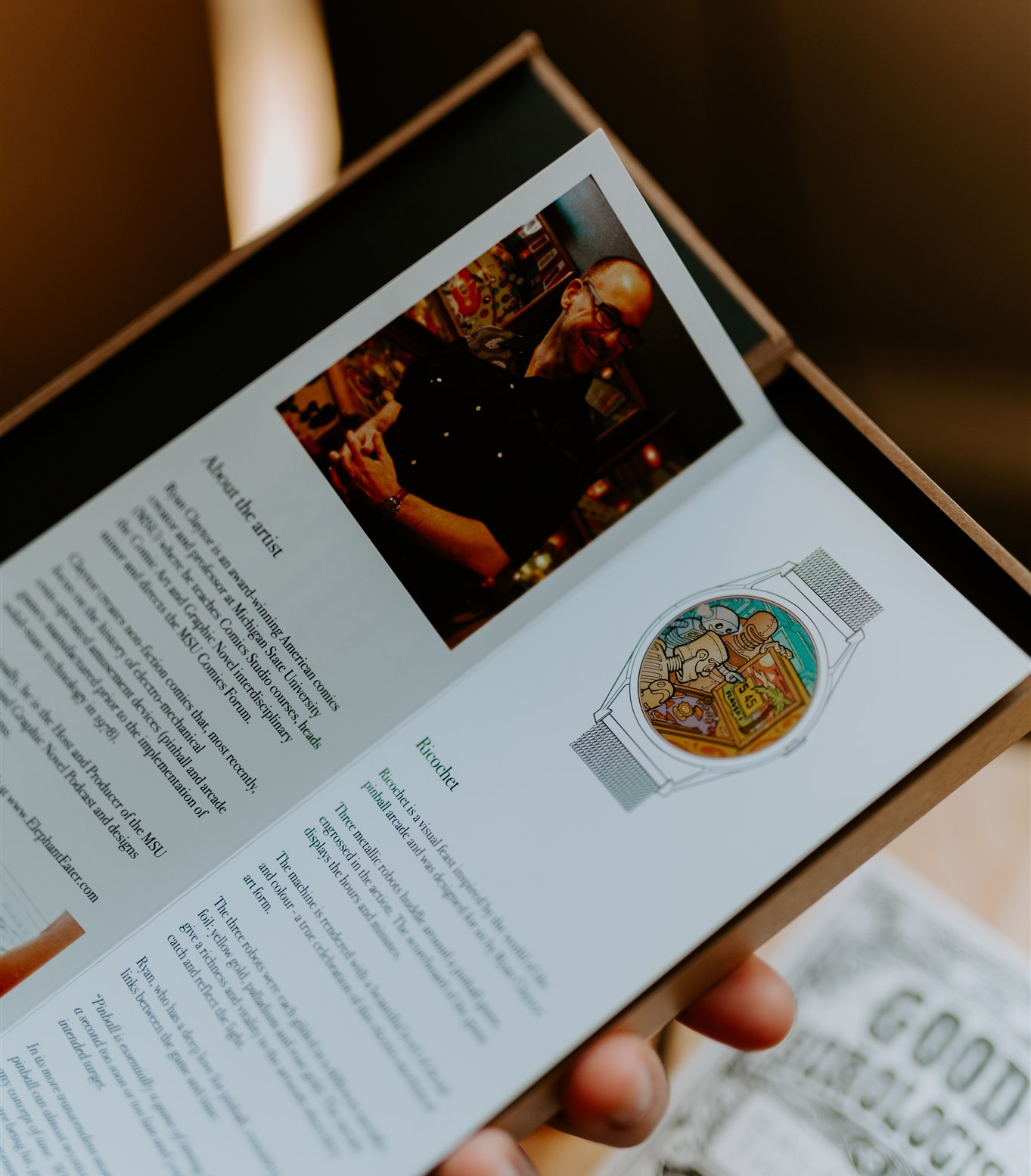 Ricochet | Pinball inspired watch | Ryan Claytor X Mr Jones Watches